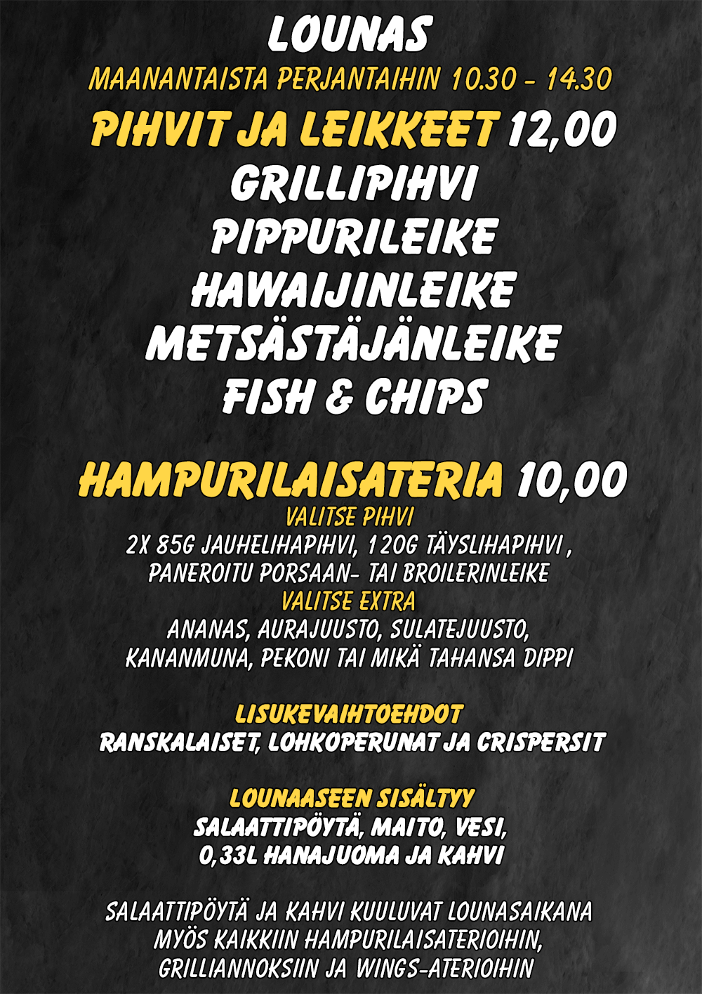 Lounas – Herkkupaussi